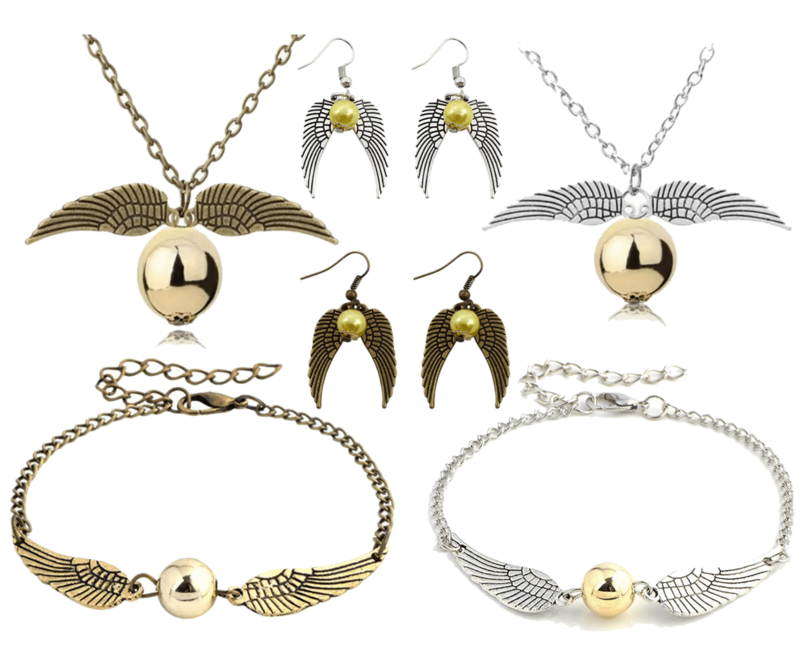 Harry Potter Golden Snitch Jewellery - wizardingwonders.com