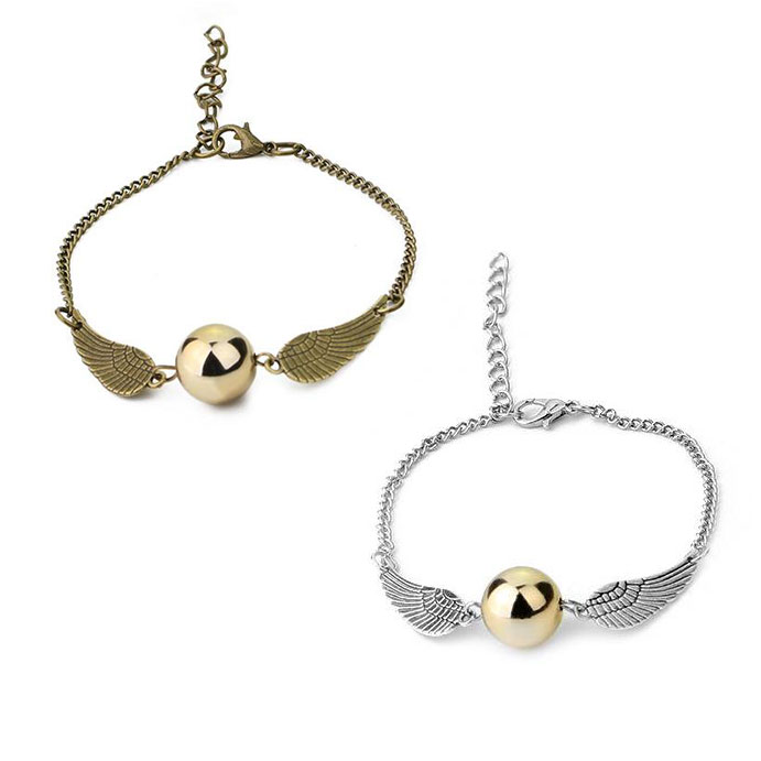 Harry Potter Golden Snitch Bracelet - wizardingwonders.com